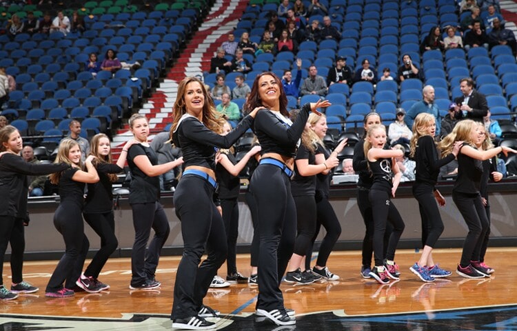 Timberwolves Dancers 2015-16 January | Minnesota Timberwolves