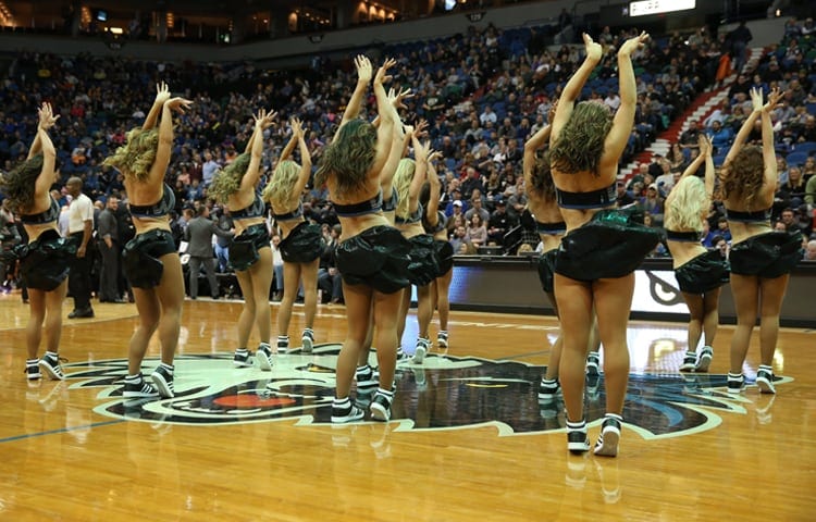 Timberwolves Dancers 2015-16 January | Minnesota Timberwolves
