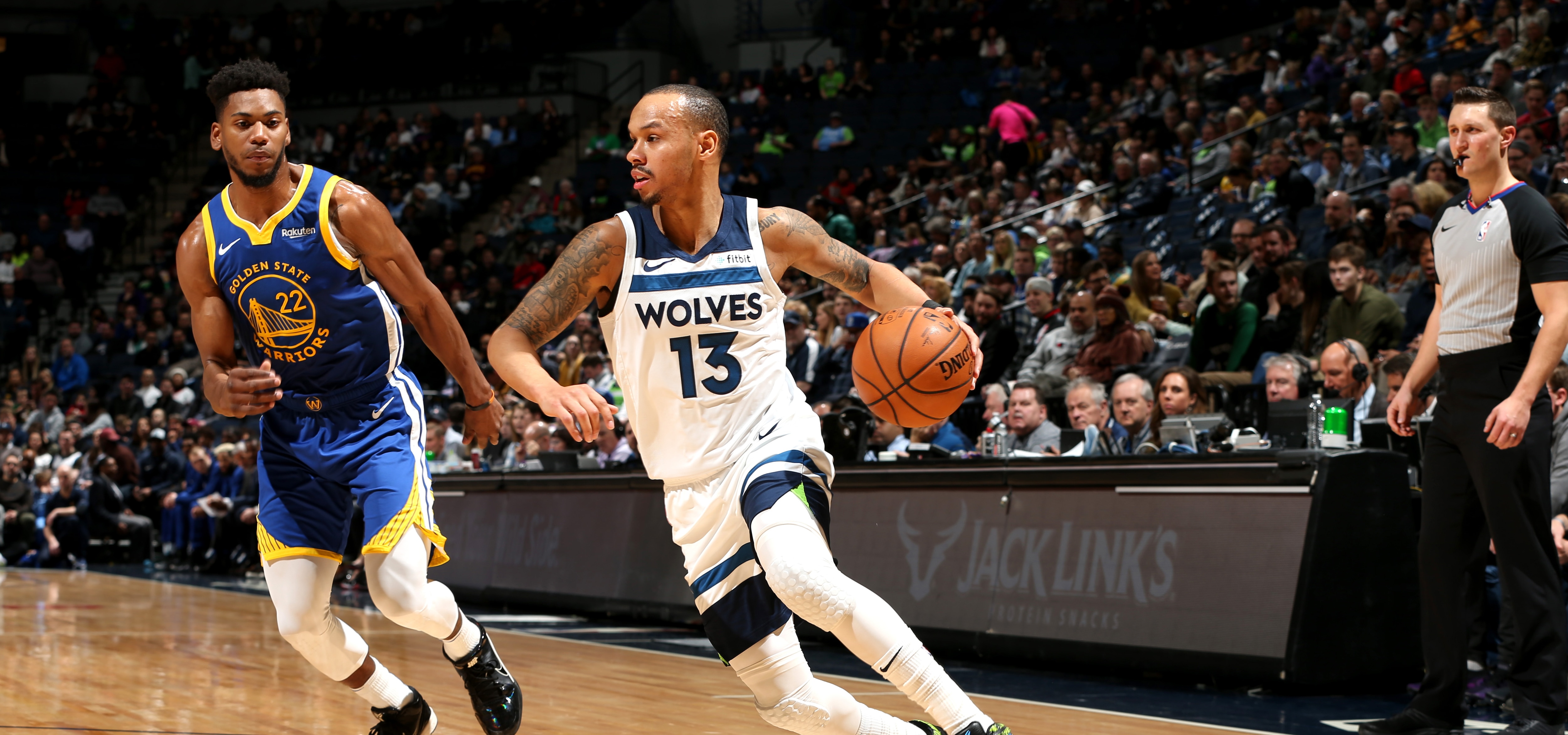 Timberwolves Bring All The Energy, Take Down Warriors At Home ...