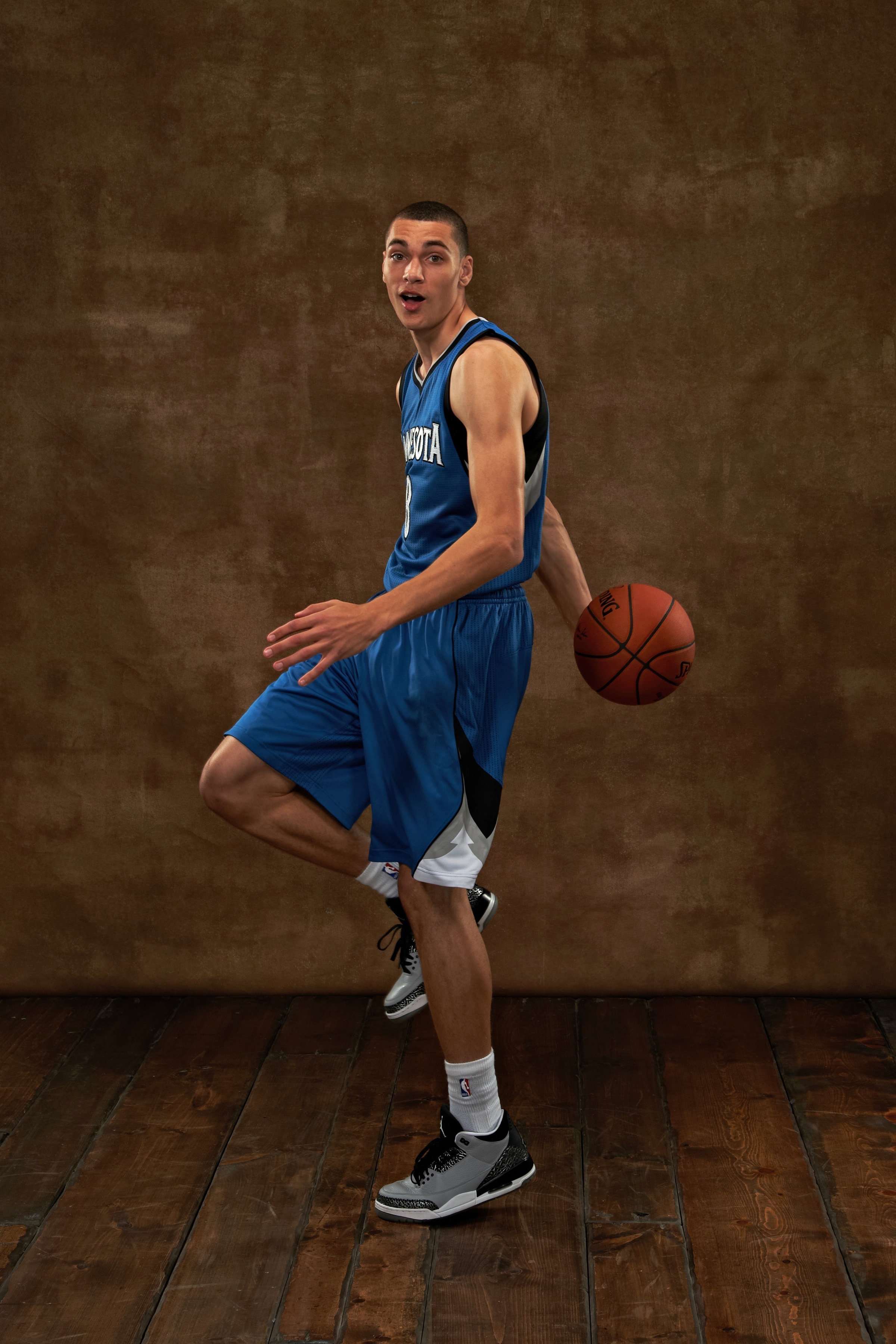 2014 NBA Rookie Photo Shoot: Zach LaVine and Glenn Robinson III ...
