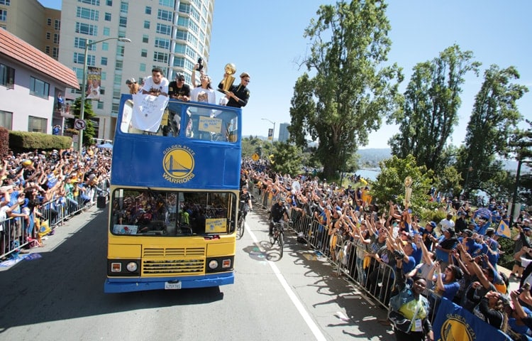 Warriors NBA Championship Parade - 6/19/15 | Golden State Warriors