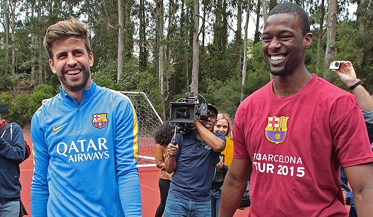 Barnes on the Pitch | Golden State Warriors
