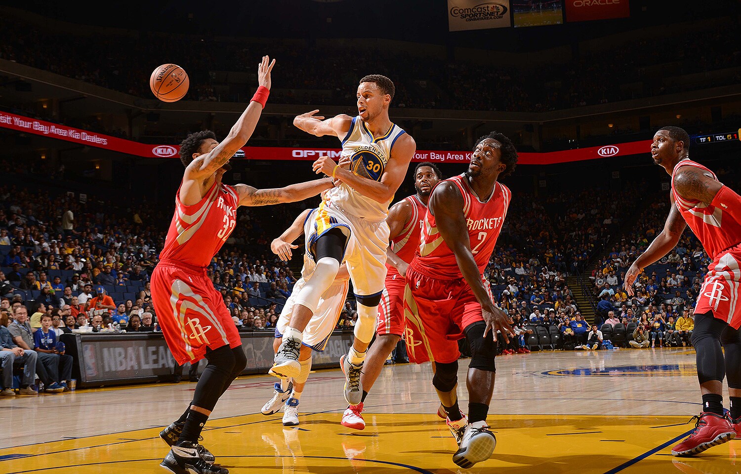 Photos: Warriors vs. Rockets - 10/15/15 Photo Gallery | NBA.com