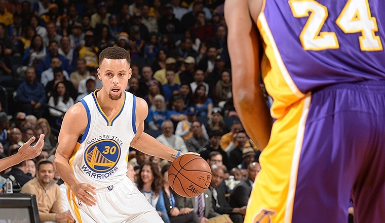 Warriors Beat L.A. in Kobe's Final Game at Oracle Arena | Golden State ...