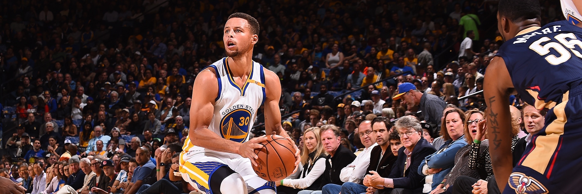 Curry's Record Splash Party Leads Dubs Past Pelicans | Golden State ...