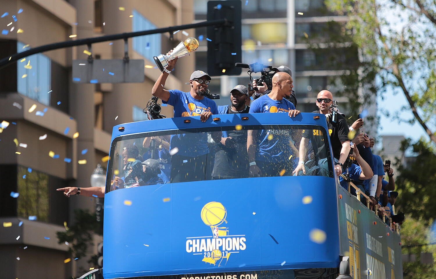2017 Warriors Championship Parade and Rally Photo Gallery
