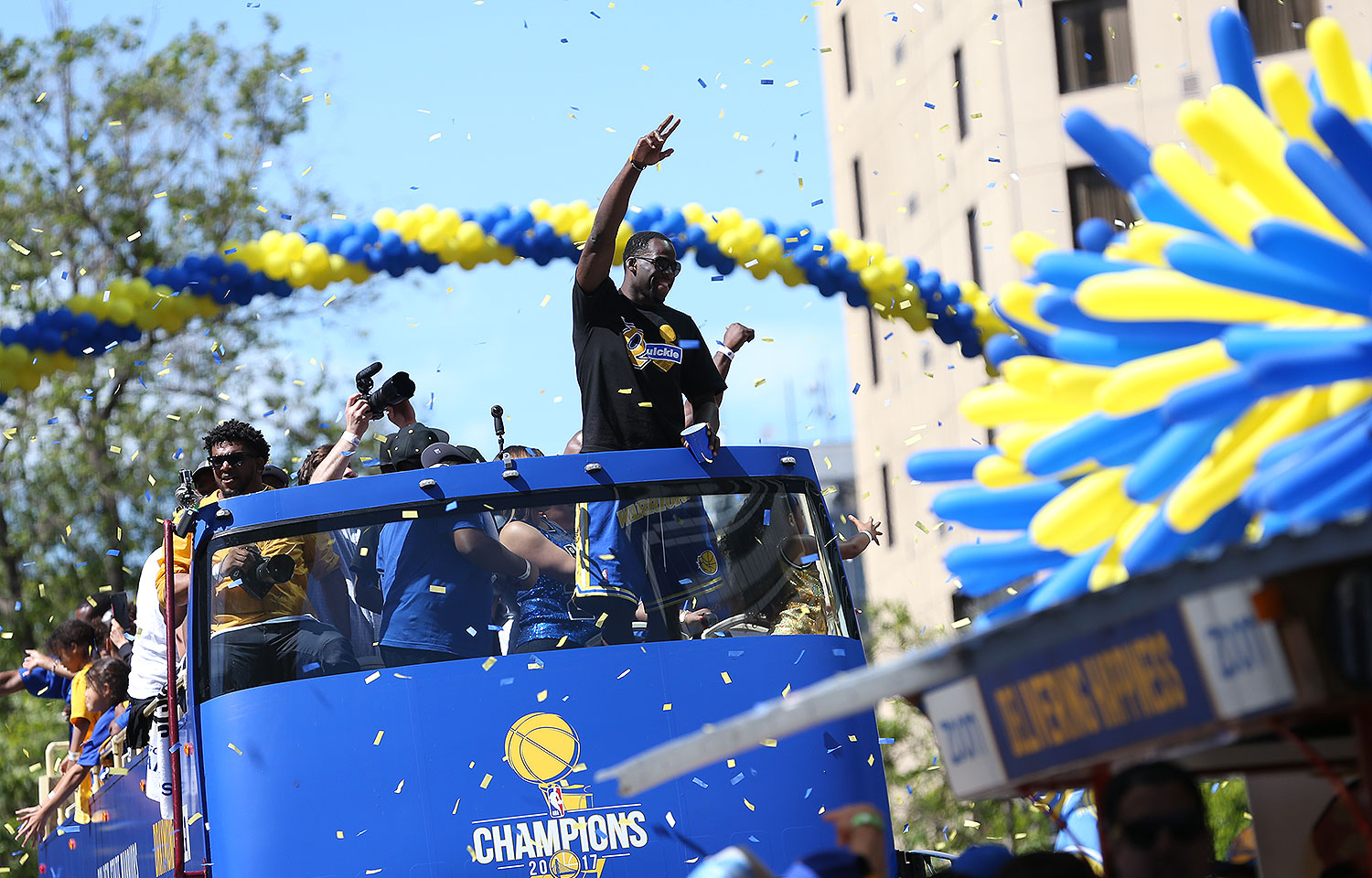 2017 Warriors Championship Parade and Rally Photo Gallery