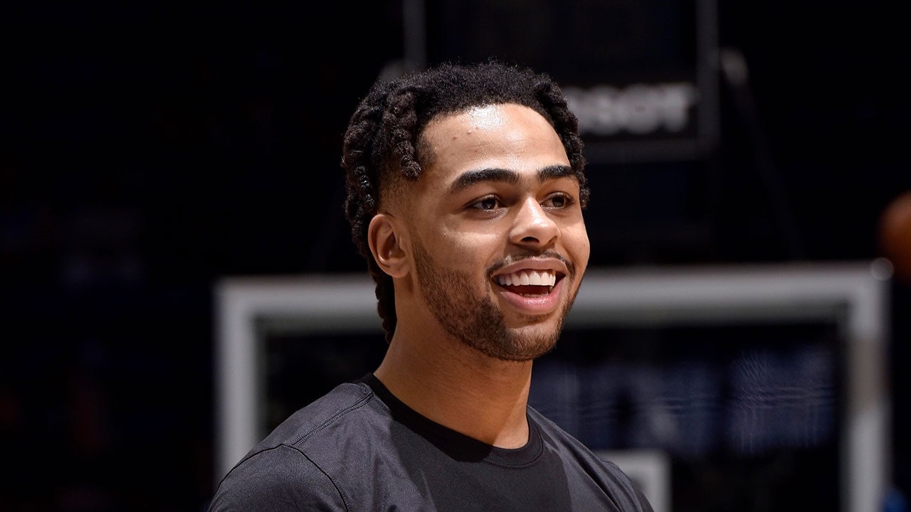 D’Angelo Russell Already at Work with Dubs | Golden State Warriors