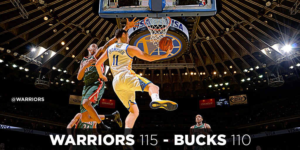 Warriors Hold Off Bucks, Win Third Straight | NBA.com
