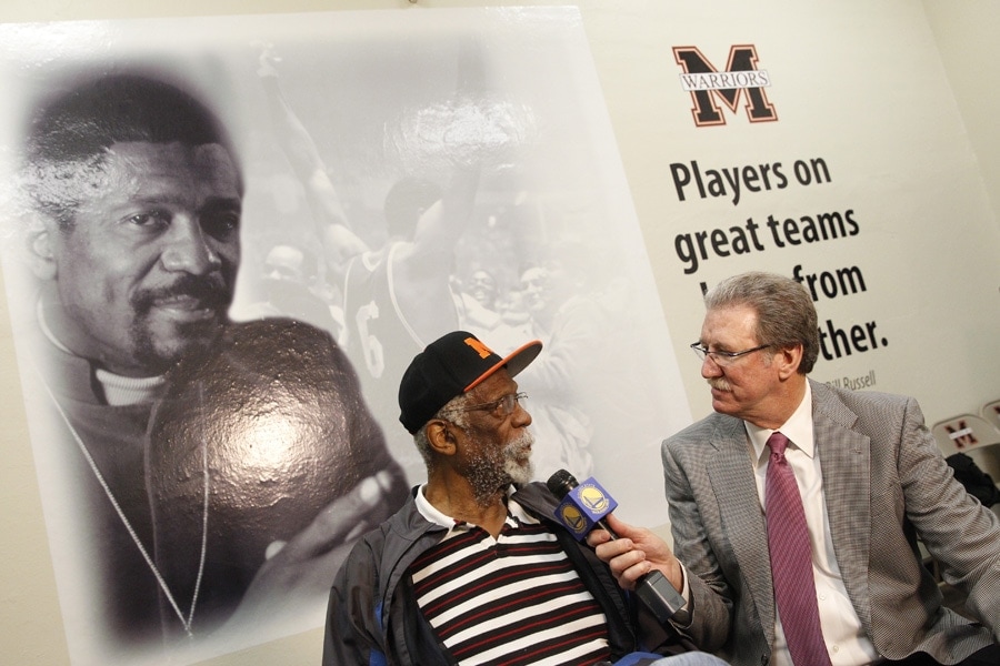 Bill Russell “Wall of Champions” Unveiling Photo Gallery | NBA.com