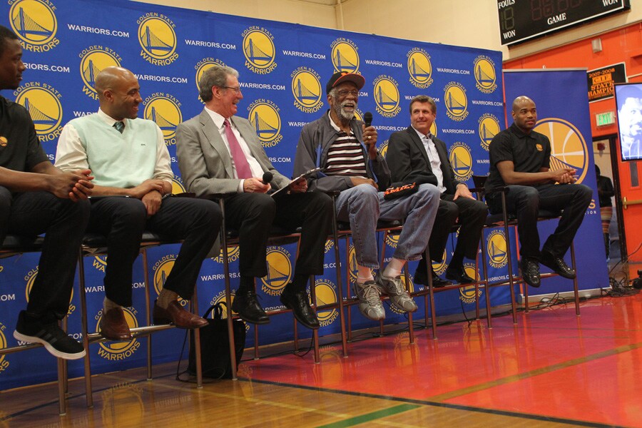 Bill Russell “Wall of Champions” Unveiling Photo Gallery | NBA.com