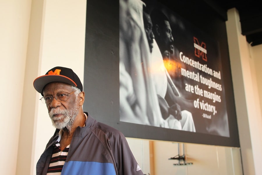 Bill Russell “Wall of Champions” Unveiling Photo Gallery | NBA.com