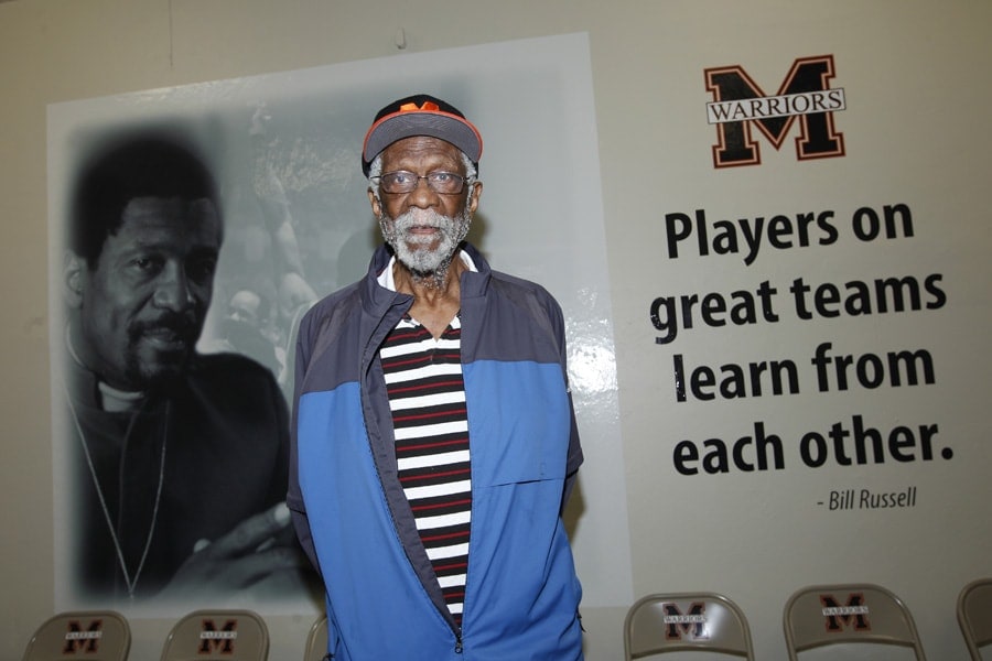 Bill Russell “Wall of Champions” Unveiling Photo Gallery | NBA.com