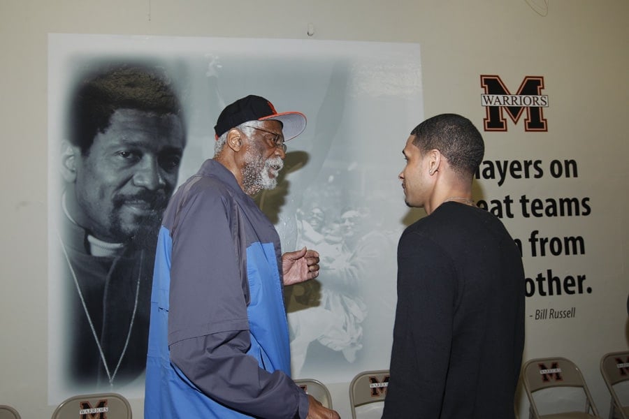 Bill Russell “Wall of Champions” Unveiling Photo Gallery | NBA.com