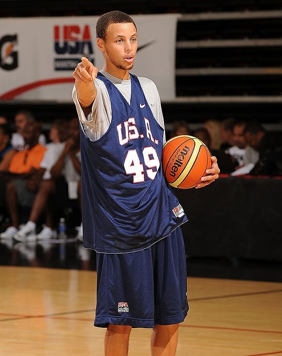 steph curry 2005