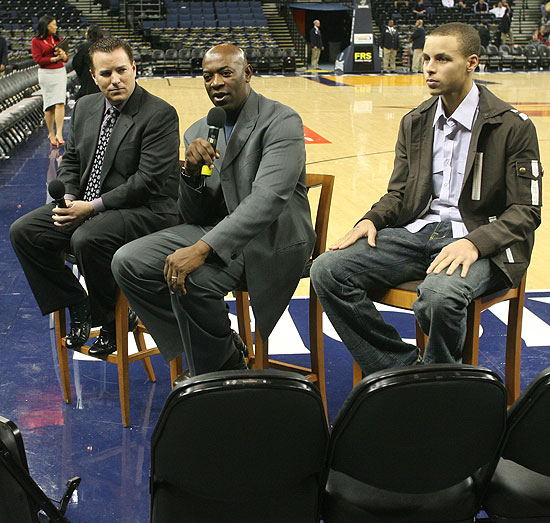 STH Chalk Talk With Stephen Curry & Keith Smart | Golden State Warriors