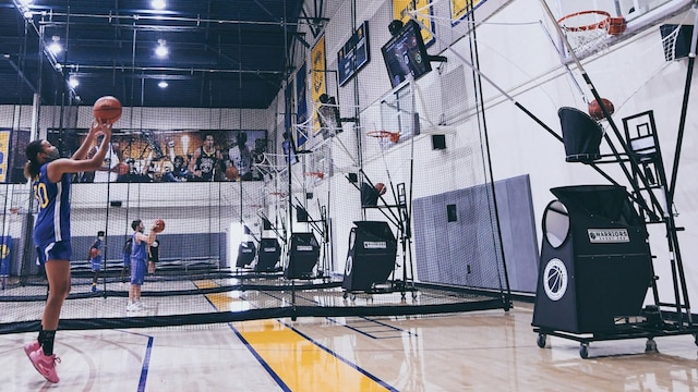 Warriors Basketball Academy Introduces Shoot 360 Technology | Golden ...