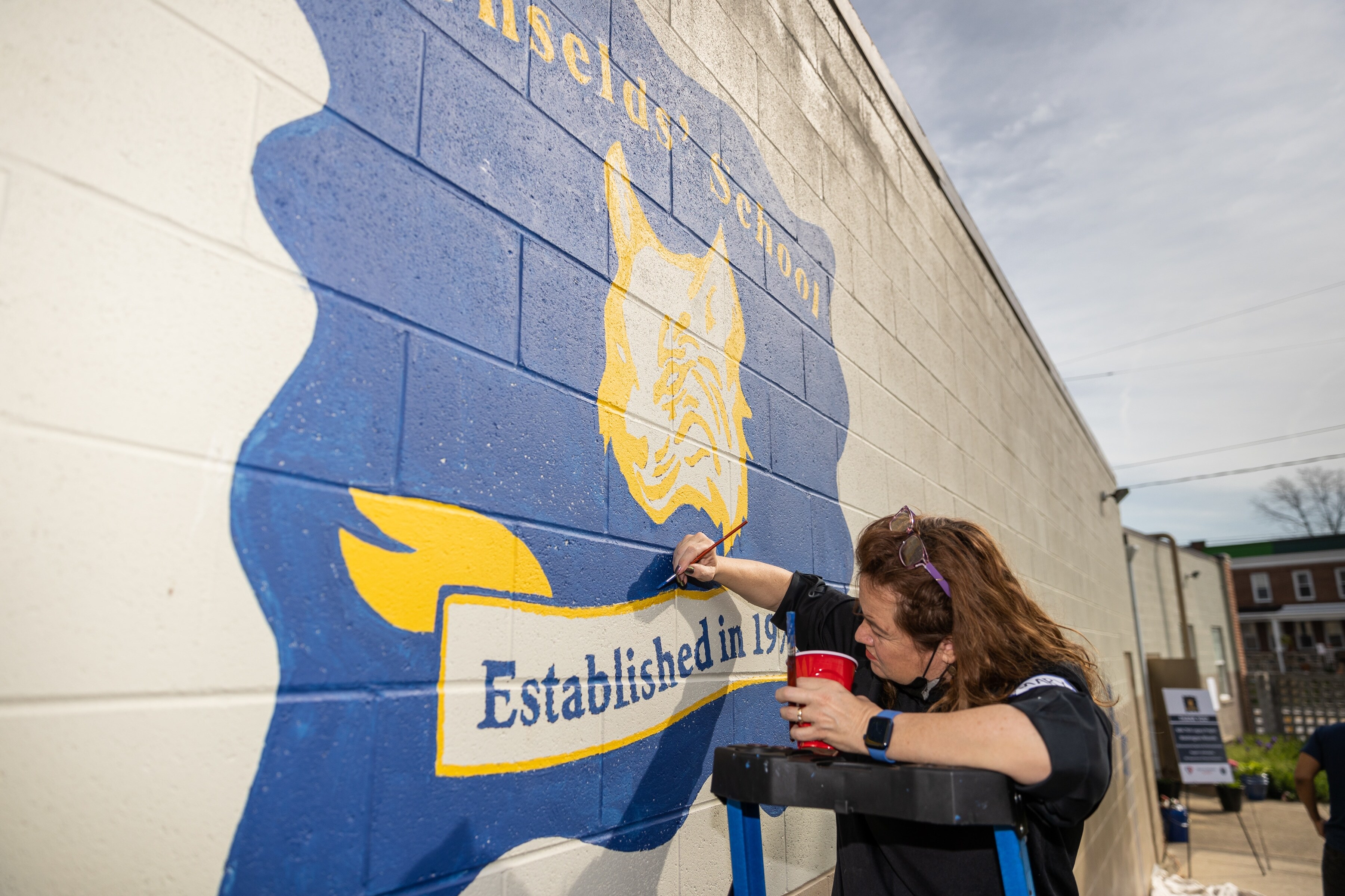 Photos: Wizards, Heart of America complete NBA75 project at The Unselds ...