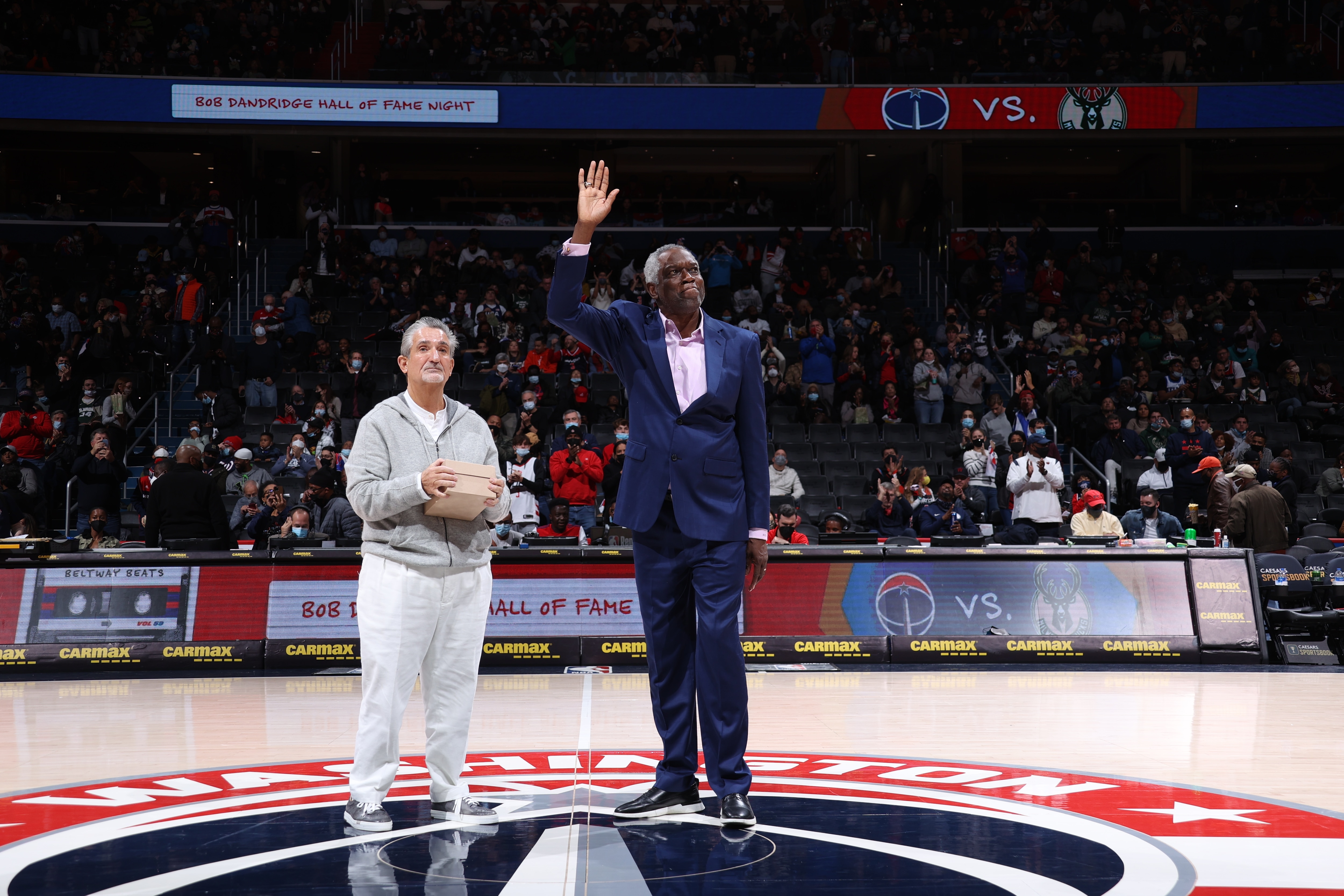 Dandridge honored, humbled by recognition from Wizards, family and ...