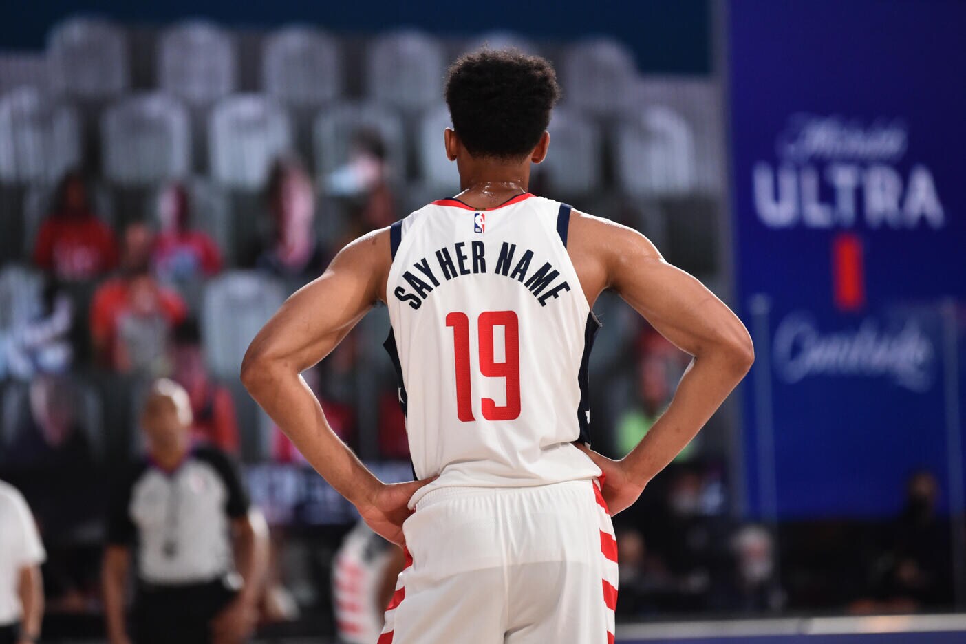 Wizney World Blog: Behind the scenes of Wizards' first game in 143 days ...