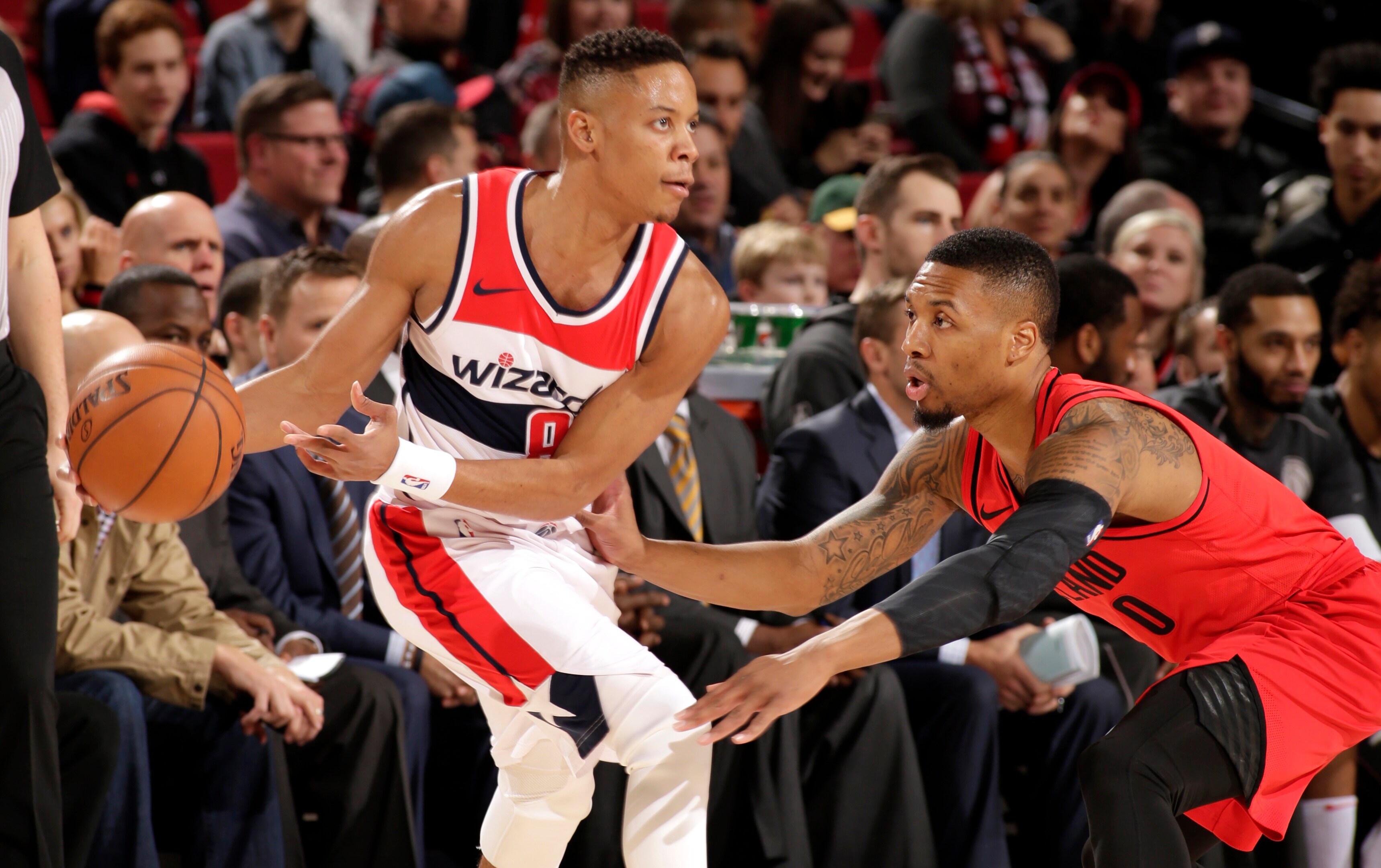 Photos: Wizards at Trail Blazers - 12/5/17 | Washington Wizards