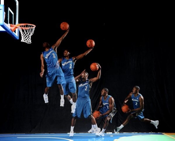John Wall Rookie Portrait Photo Shoot | Washington Wizards