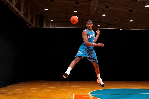 John Wall Rookie Portrait Photo Shoot | Washington Wizards