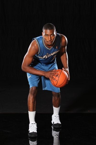 John Wall Rookie Portrait Photo Shoot | Washington Wizards