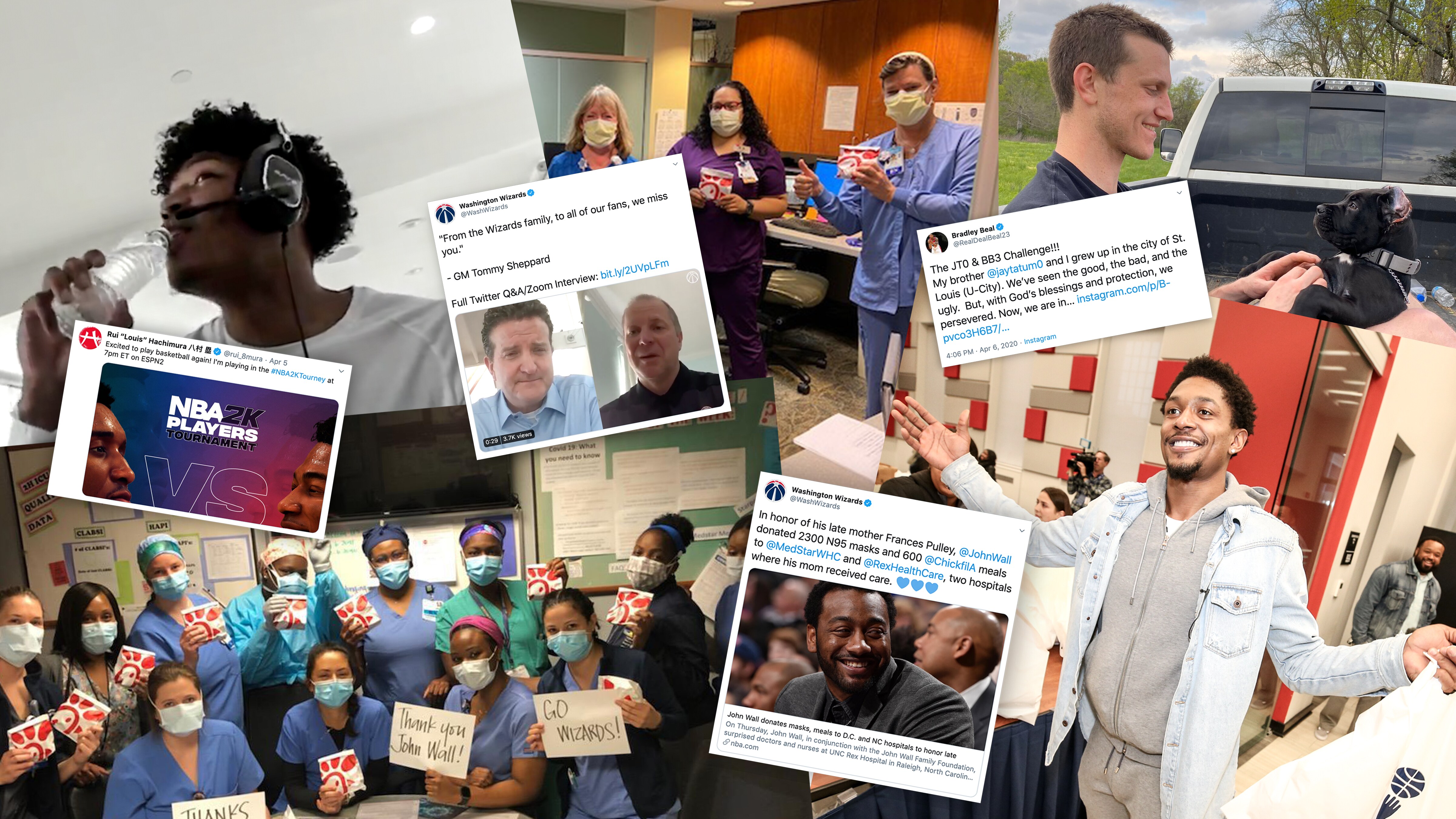 April in review: how the team stayed connected to the Wizards ...
