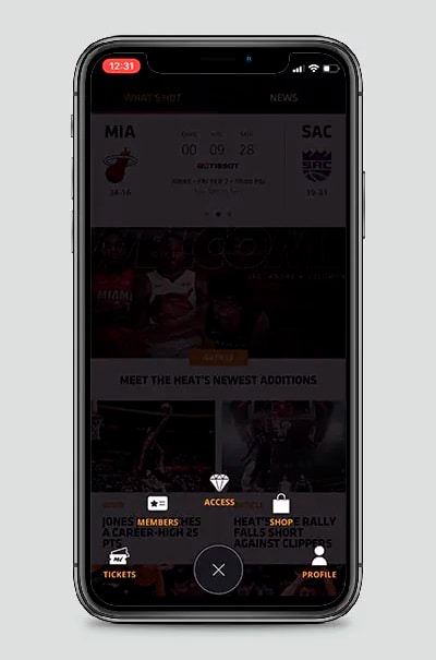 Miami HEAT Mobile App - Miami HEAT