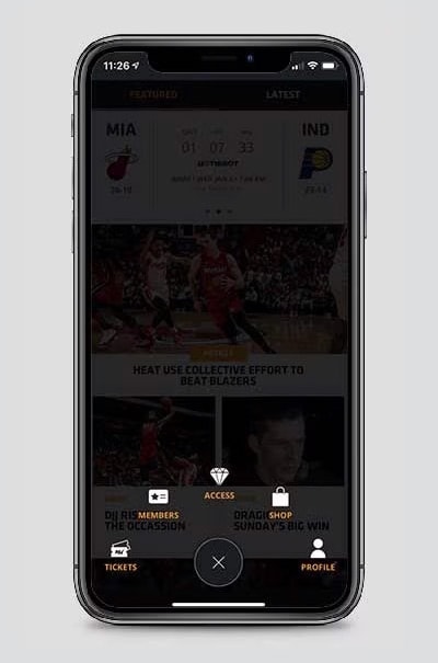 Miami HEAT Mobile App - Miami HEAT