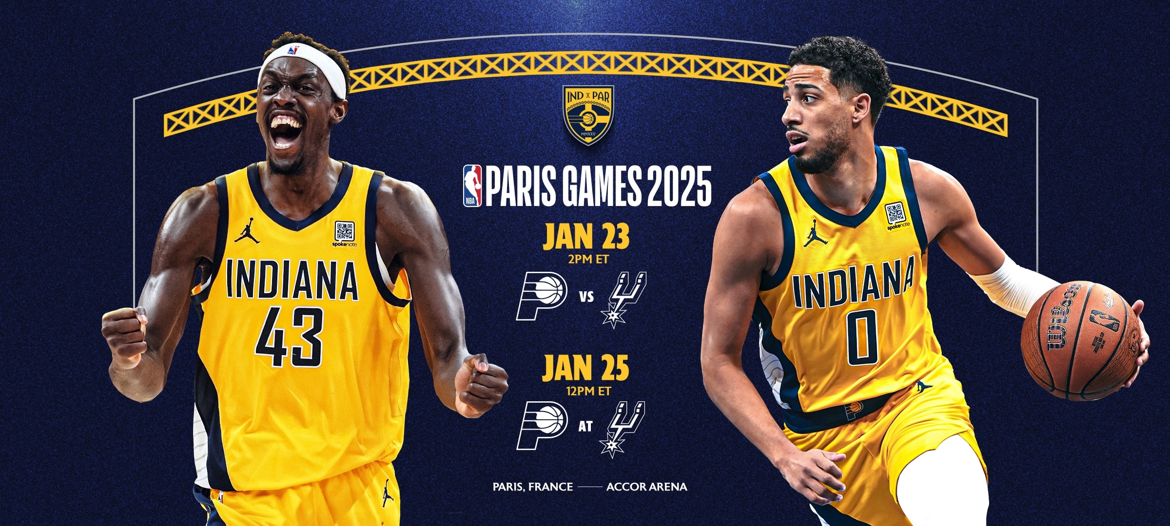 Paris Games 2025 | Indiana Pacers