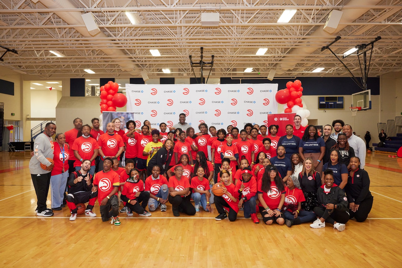 Hawks and Chase Team Up with Good Sports to Provide Basketball ...