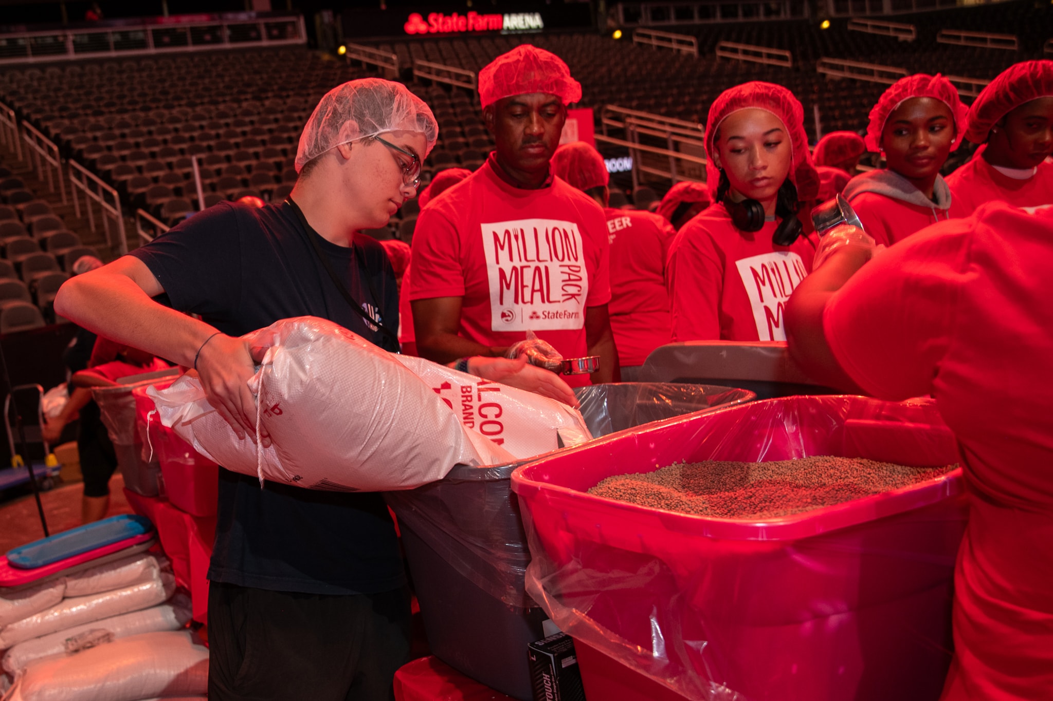 Atlanta Hawks & State Farm Million Meal Pack 2023 Photo Gallery | NBA.com