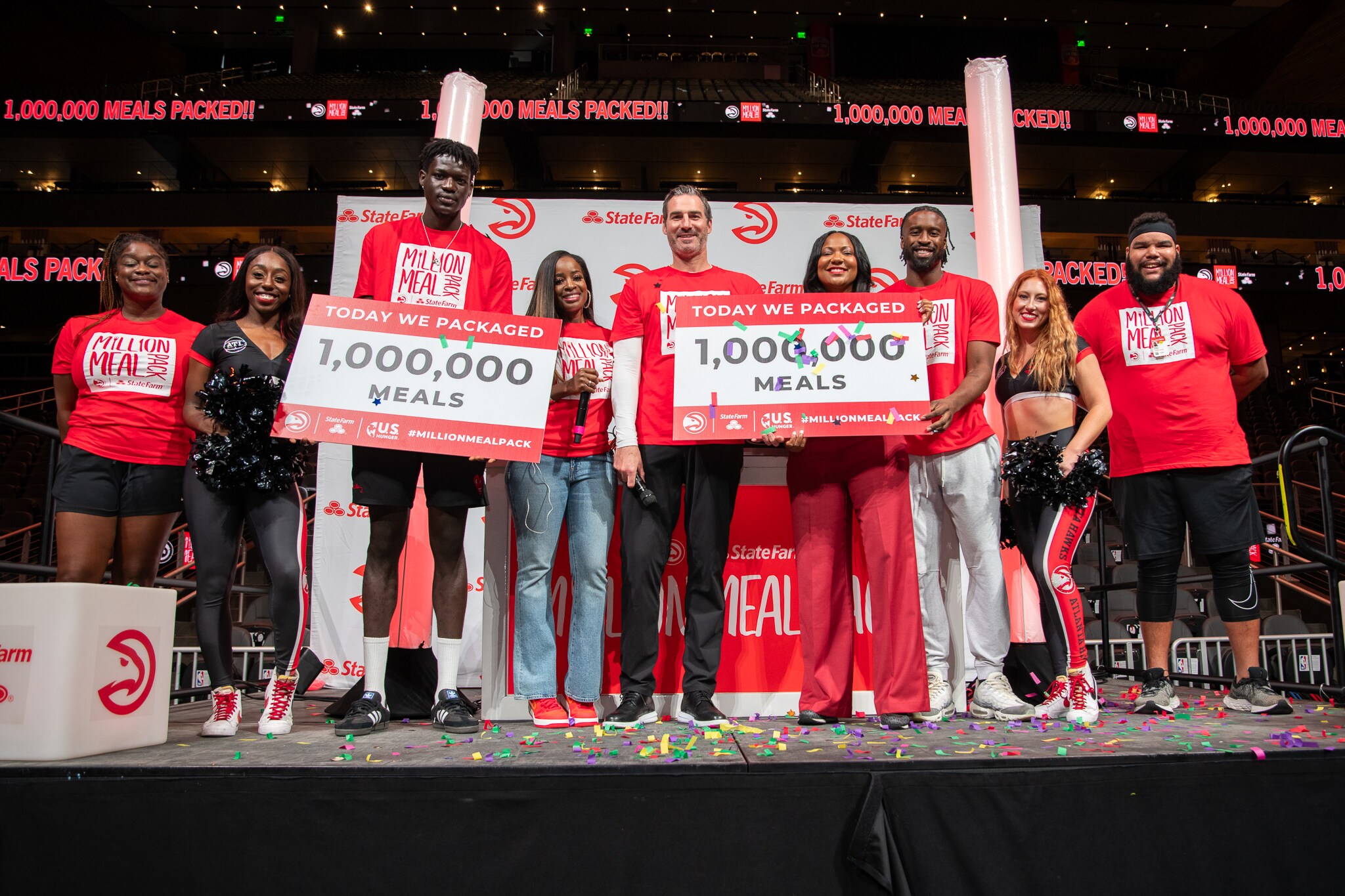 Atlanta Hawks & State Farm Million Meal Pack 2023 Photo Gallery | NBA.com