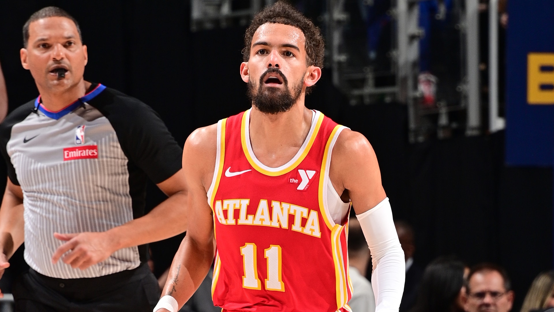 Trae Young tallies a 35 PTS, 13 AST double-double in Hawks loss in Detroit