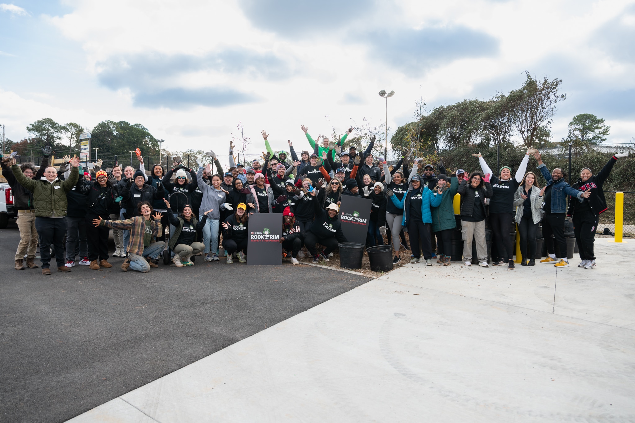 Hawks and Smurfit Westrock Plant First Trees as part of 'Rock The Rim ...
