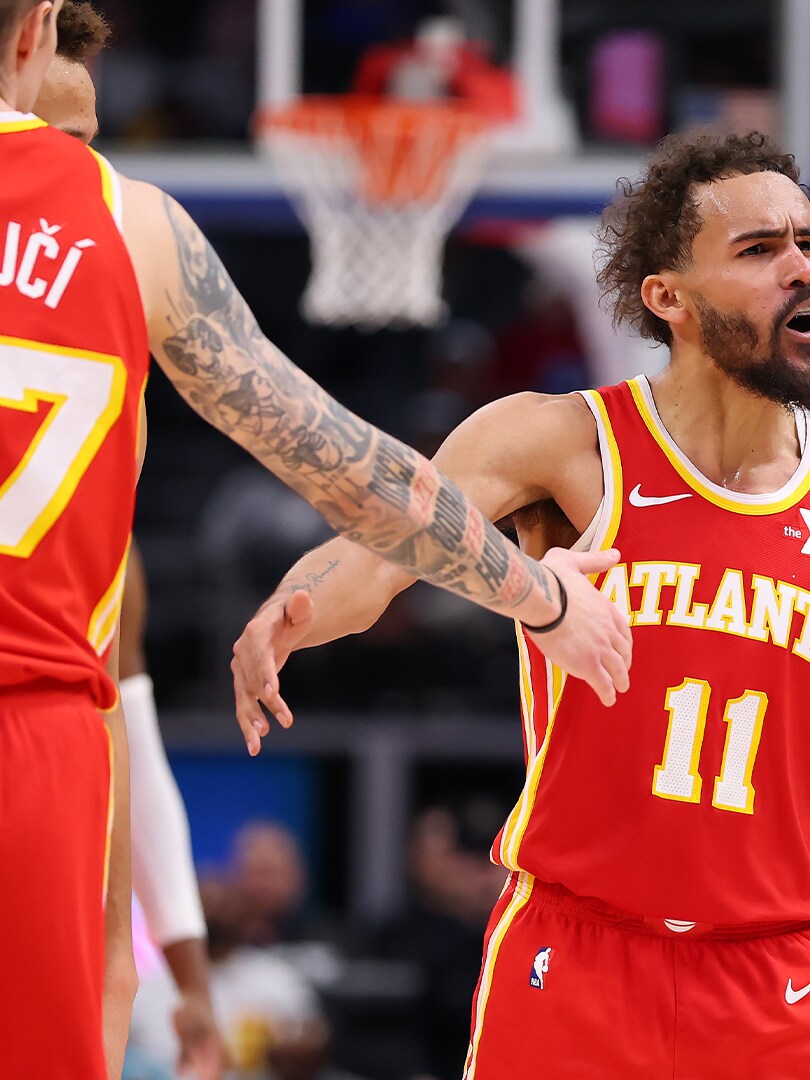 article-image: Trae Young hits game winner, finishes with 34 PTS in ...