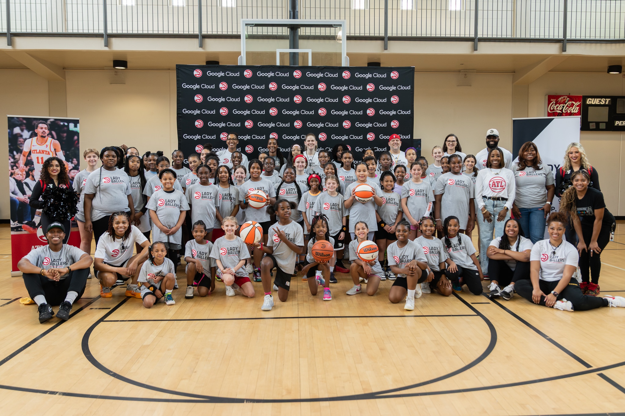 Atlanta Hawks Basketball Academy Hosts Lady Ballers Youth Basketball ...