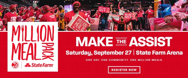 Hawks and State Farm Announce Plans for 5th Million Meal Pack, set for ...