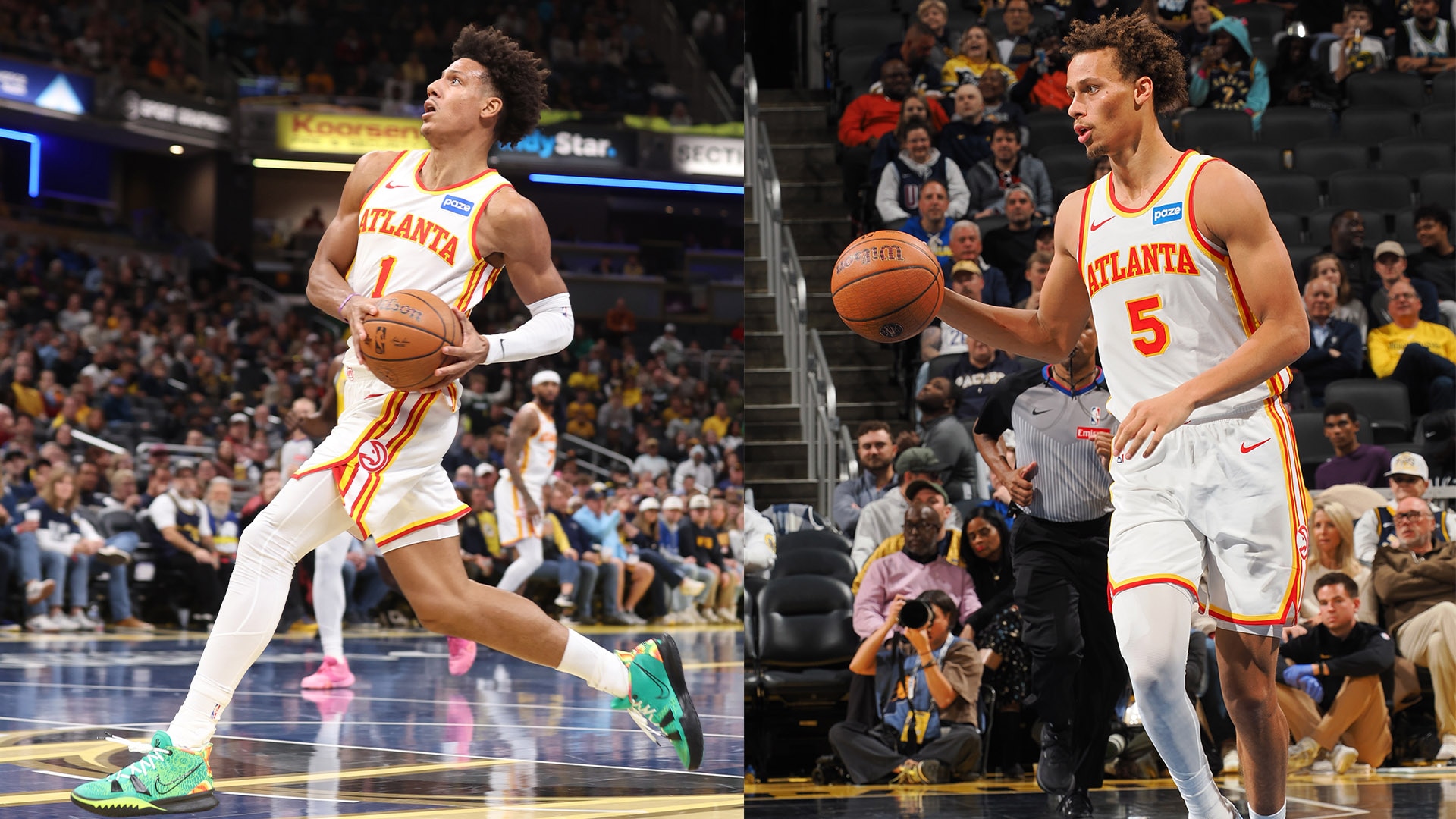 Jalen Johnson, Dyson Daniels lead Hawks to victory in first NBA Cup game | Atlanta Hawks