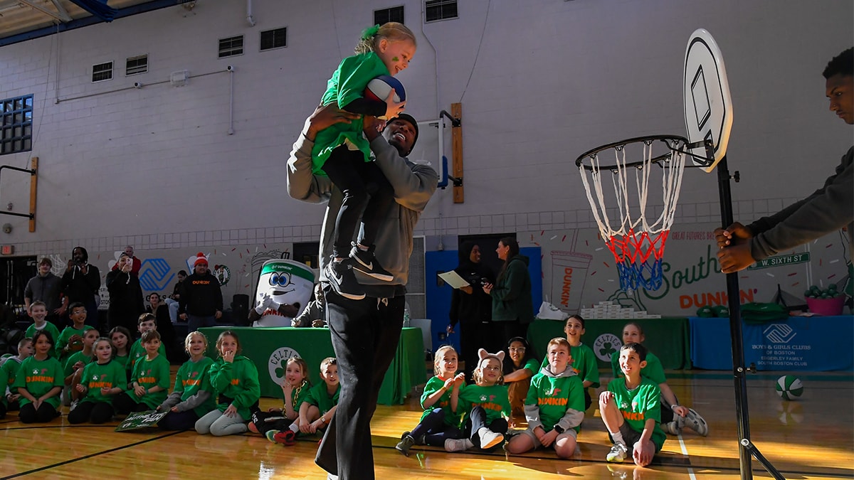 Torrey Craig and the Celtics Bring Hoops and Heart to South Boston ...