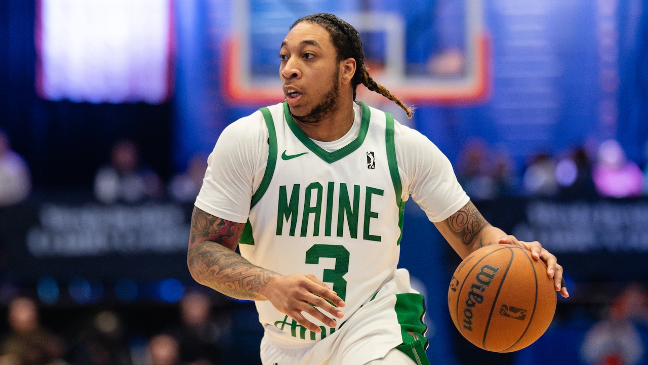 JD Davison Named 2024-25 Kia NBA G League MVP | Boston Celtics