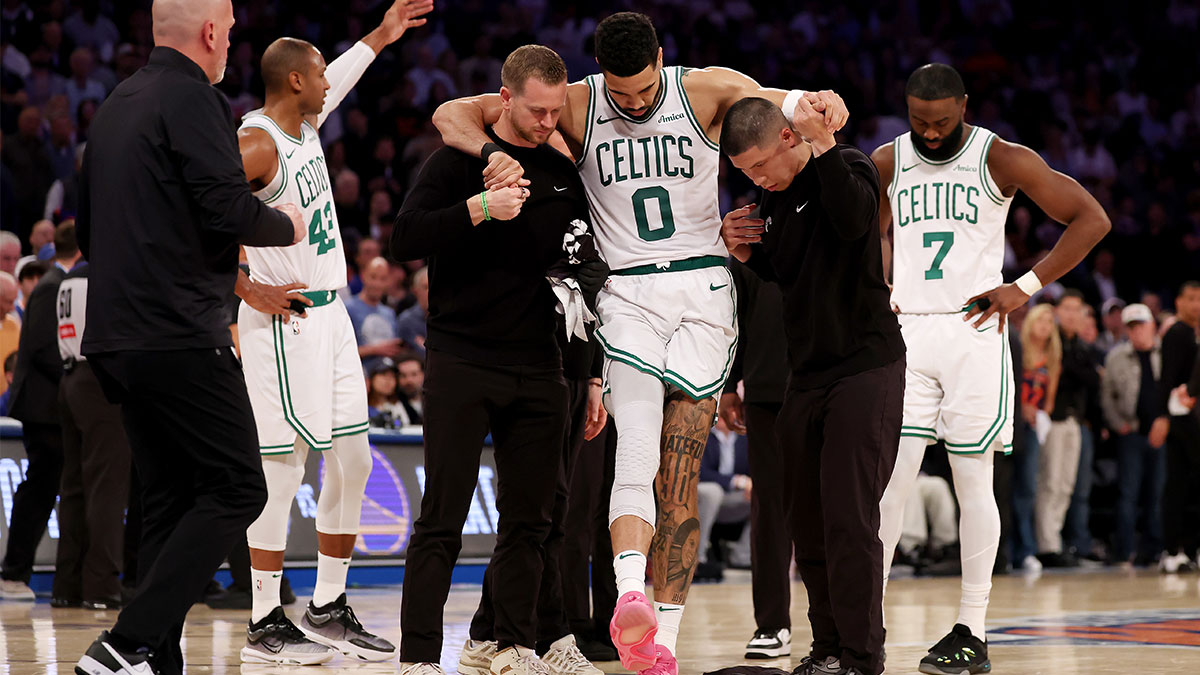 Celtics Lose Jayson Tatum to Leg Injury in Game 4 Defeat | Boston Celtics