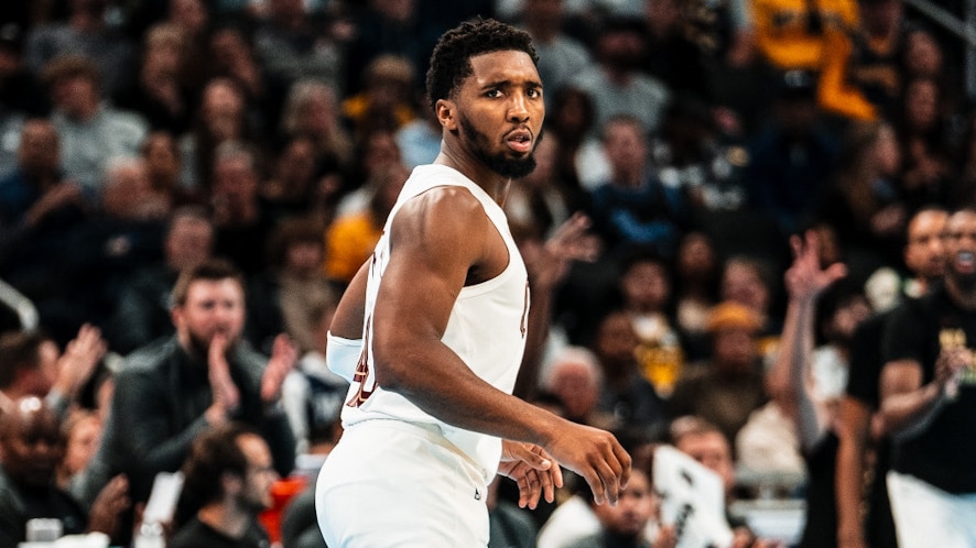 Donovan Mitchell Scores 38, Assists Nine at Pacers