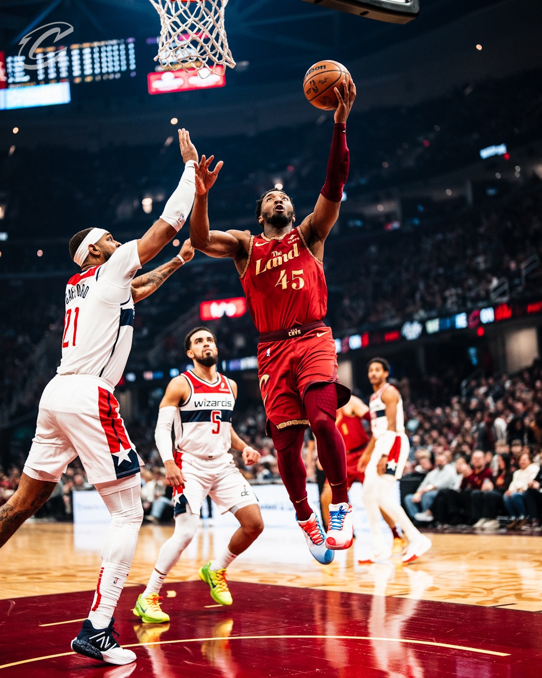 Cavs vs Wizards Through the Lens