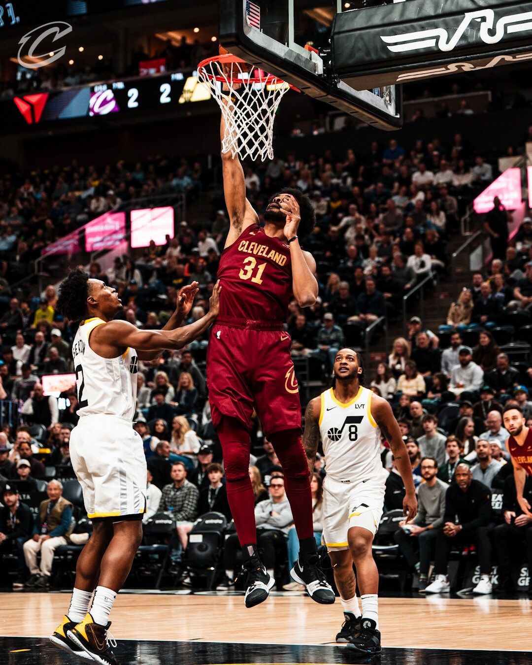 Cavs at Jazz Through the Lens