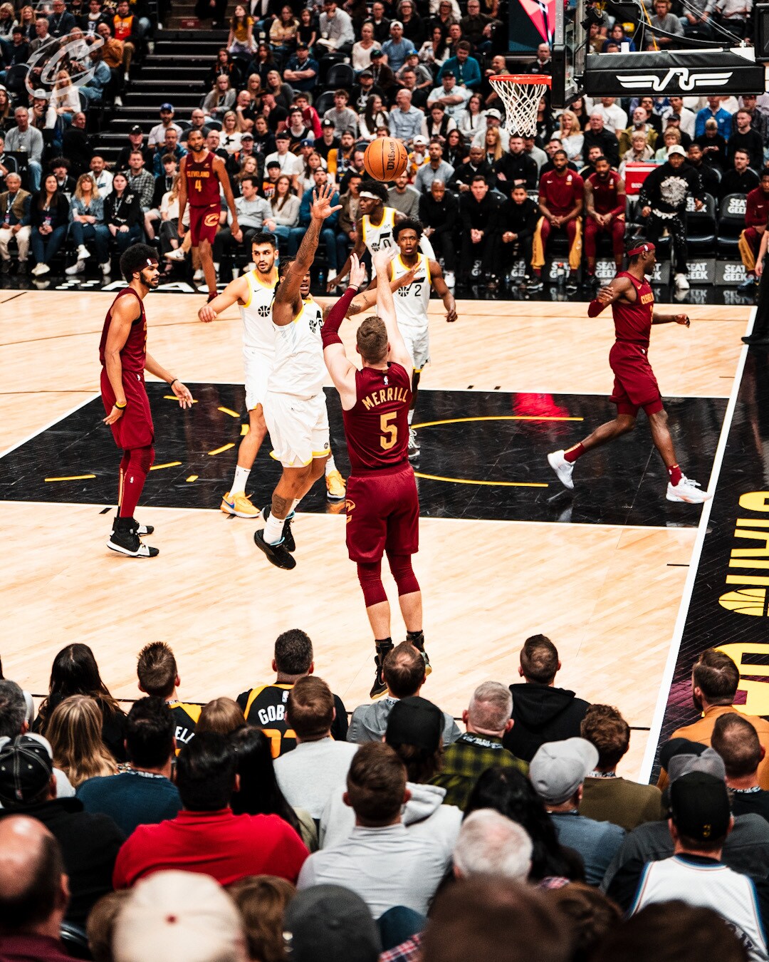 Cavs at Jazz Through the Lens