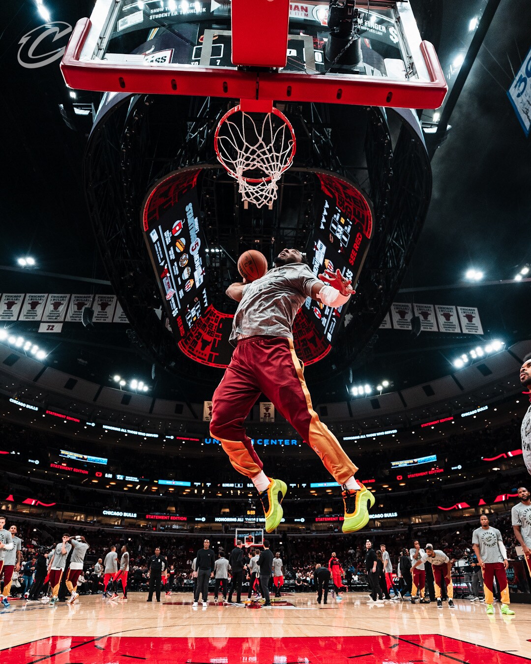 Cavs at Bulls Through The Lens
