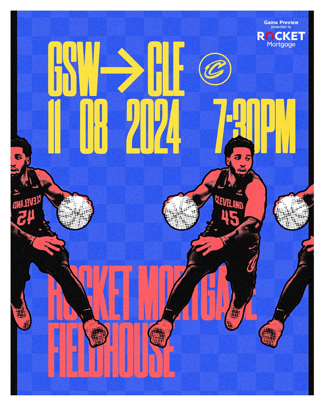 2024-25 Game Day Posters | Cleveland Cavaliers
